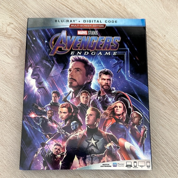 Media | Marvel Studios Avengers Endgame Bluray | Poshmark